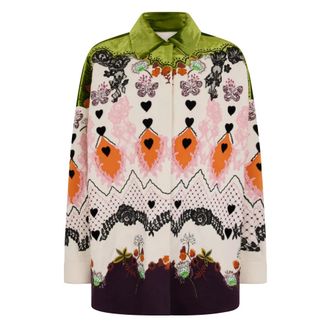 Valentino Garavani Femme, Vestes, Multicolore, Taille: 42 FR Manteau mi-long