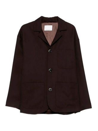 Nine In The Morning Blazer - Marron Fonc&eacute;