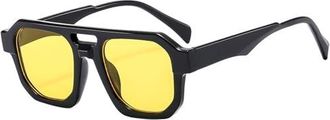 Generic Lunettes De Soleil For Femmes, For Les Vacances En Plein Air, For D&eacute;placements Quotidiens, For Le Sport, For Shopping, For Hommes(Yellow)