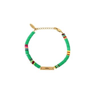 Allthemust Bracelet Disc de Vinyl Fin Tube Plaqu&eacute; Or Allthemust