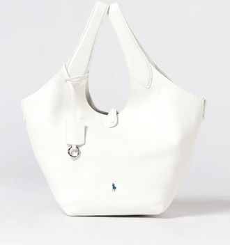 Polo Ralph Lauren Sac &agrave; Main POLO RALPH LAUREN Femme couleur Blanc