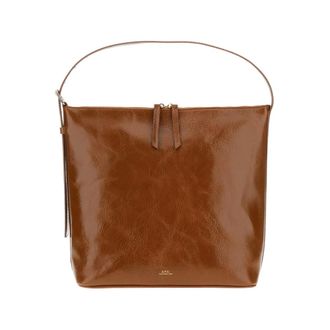 A.P.C. A.p.c., Femme, Sacs, Brun, Taille: ONE Size Vera Bag