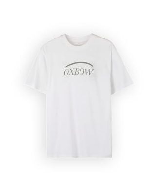 Oxbow Tee-shirt manches courtes ICON Hiver 2025 Manches courtes, Col rond, Motif sur lavant