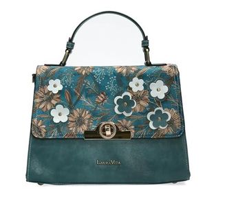 Laura Vita Sac à main femme Astry 04, La couleur:bleu