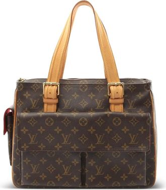 Louis Vuitton sac porté épaule Multipli Cité (2004) - Marron