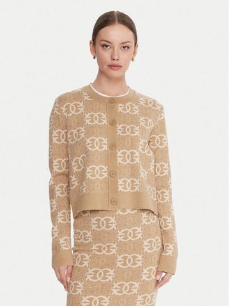 Pinko Strickjacke Found Someone 106043 A2YD Beige Regular Fit