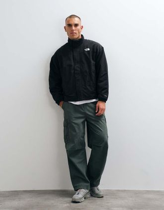The North Face Yumiori Wende-Fleecejacke in tnf black/tnf black-Schwarz