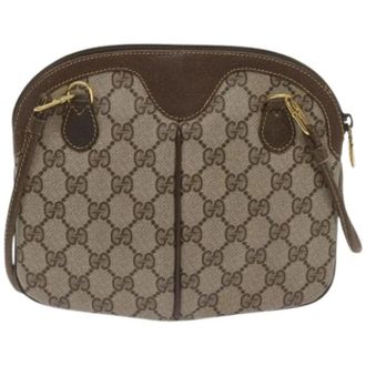 Gucci Sac bandouli&egrave;re vintage Pre-owned - Femme - Pre-owned - Brun - Taille: ONE Size