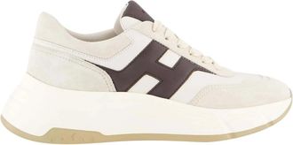 Hogan Low-Top Sneaker - Dames H669 Sneaker Beige - Gr. 37,5 (EU) - in Beige - f&uuml;r Damen