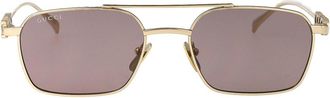 Gucci Lunettes De Soleil - Or