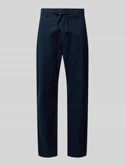 s.Oliver Red Label Relaxed Fit Hose aus Leinen-Baumwoll-Mix