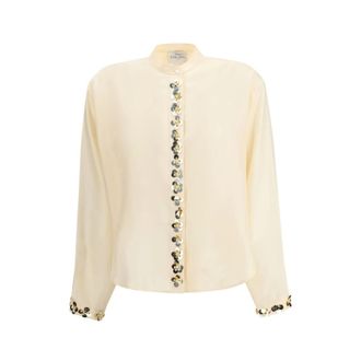 Forte_Forte Damen, Blusen & Hemden, Rosa, MGr&ouml;&szlig;e