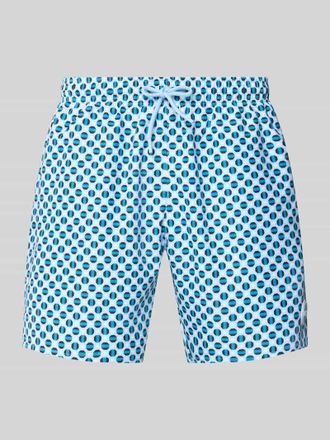 Colmar Regular Fit Badehose mit Allover-Motiv-Print