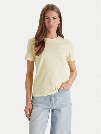 Calvin Klein Jeans T-Shirt Monogram LV047B224G Gelb Regular Fit