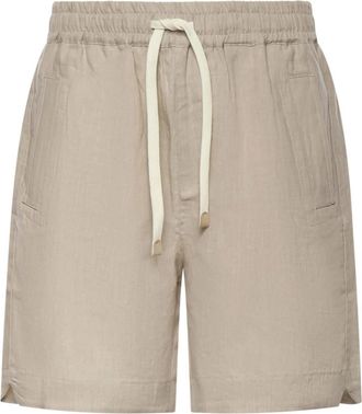 Eleventy Homme, Shorts, Beige, Taille: W32 Shorts d&eacute;contract&eacute;s