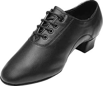 Generic Chaussures habill&eacute;es en cuir pour homme, chaussures habill&eacute;es compens&eacute;es de danse latine, chaussures &agrave; lacets tendance, chaussures dentra&icirc;nement dint&eacute;