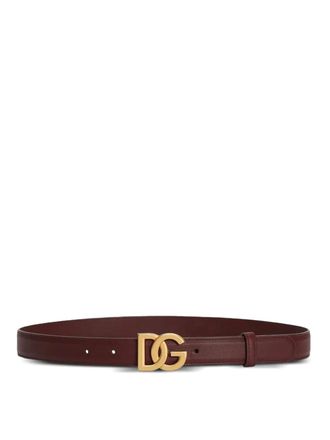 Dolce & Gabbana Ceinture - Rouge Brun