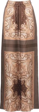 Zimmermann Femme, Pantalons, Brun, Taille: 36 FR Luna Pantalons