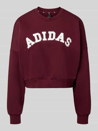 adidas Sweatshirt mit Logo-Schriftzug