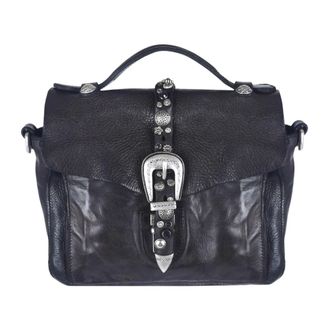 Campomaggi Borsa Porzia - Femme - Sacs - Noir - Taille: ONE Size