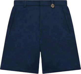Casablanca Homme, Shorts, Bleu, Taille: L Monogram Shorts