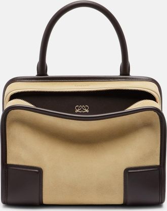 Loewe Sac en daim et cuir
