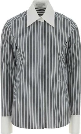 Stella McCartney Femme, Blouses et Chemises, Multicolore, Taille: 36 FR Cotton Stripe Shirt