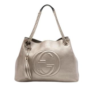 Gucci Sac bandouli&egrave;re Soho Chain Pre-owned - Femme - Pre-owned - Jaune - Taille: ONE Size
