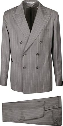 Tagliatore Homme, Costumes, Gris, Taille: 2XL Veste Crois&eacute;e Montecarlo