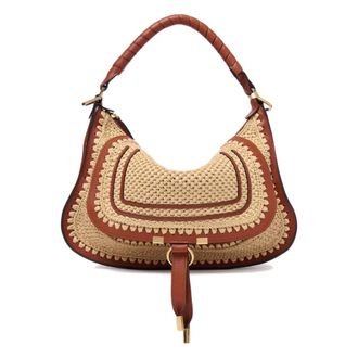 Chlo&eacute; Small Marcie Schultertasche - - Bags - Damen - Beige - ONE SIZE