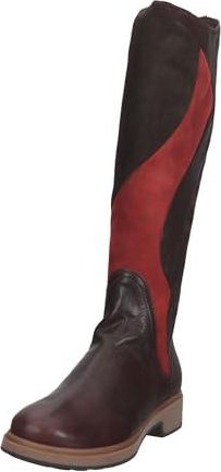 Think Femme COGITA_3-000461 Patchwork Durable Bottes, 5000 Chianti Combi, 36.5 EU