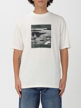 Karl Lagerfeld T-Shirt KARL LAGERFELD Homme couleur Crème