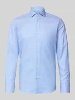 HUGO BOSS Slim Fit Businesshemd aus reiner Baumwolle Modell HANK
