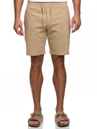 Indicode Shorts INDICODE INMinolus, Herren, Gr. XXL, N-Gr, cornstalk, Web, Obermaterial: 100% Baumwolle, unifarben, regular fit, Hosen Shorts