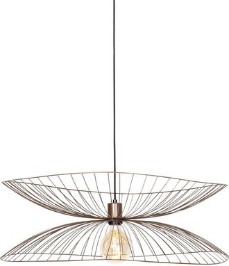 QAZQA Pua - Suspension - 1 lumi&egrave;re - &oslash; 66 cm - Bronze - Design - &eacute;clairage int&eacute;rieur - Salon i Chambre i Cuisine i Salle &agrave; manger - Qazqa