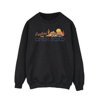 Disney Cars Explore The Open Road Sweatshirt f&uuml;r Herren (Schwarz)