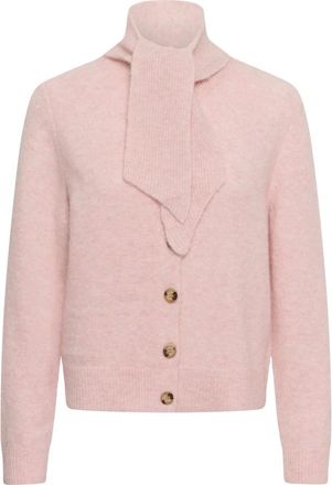 Part Two Chanie Cardigan - Femme - Pulls - Rose - Taille: 40 FR