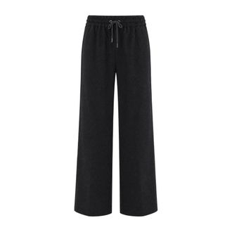 PANICALE Weite Hosen - - Trousers - Damen - Schwarzk - M