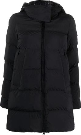 Peuterey Femme, Manteaux, Noir, Taille: 36 FR Veste zipp&eacute;e &agrave; capuche