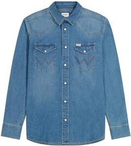 Wrangler T-Shirt Western, Lavage Moyen, XXXXL