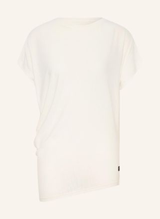 super.natural T-Shirt Yoga Loose Mit Merinowolle weiss