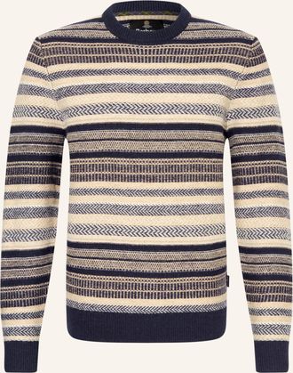 Barbour Pullover Highsted blau