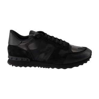 Valentino Camouflage Rockrunner Turnschuhe - - Shoes - Herren - Schwarzk - 43 1/2 EU