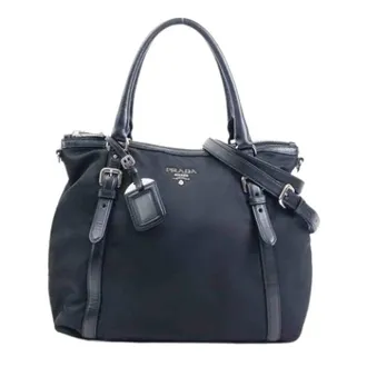 Prada Pre-owned Vintage Nylon Handtasche - - Pre-owned - Damen - Schwarzk - ONE SIZE