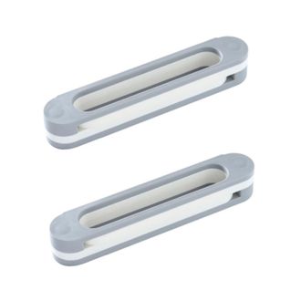 Cabilock 2 Stück Faltbares Wand schuhregal Robustem PP Platzsparender Wandmontage Schuhhalter und Handtuchhalter Klappbar für Slipper und Badetücher Praktische