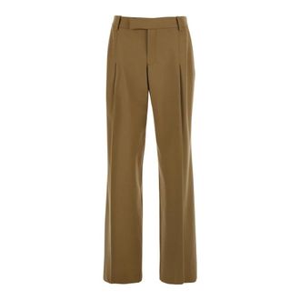 Federica Tosi Beige Weite Hose Frescolana - - Trousers - Damen - Beige - L