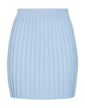 8 by YOOX VISCOSE RIBBED MINI SKIRT