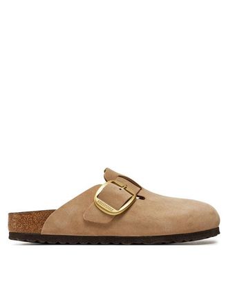 Birkenstock Pantoletten Boston Big Buckle 1028052 Beige