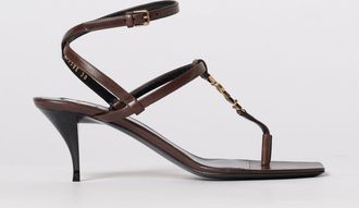Saint Laurent Sandales &agrave; Talons SAINT LAURENT Femme couleur Marron