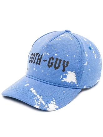 Dsquared2 casquette &agrave; logo imprim&eacute; - Bleu